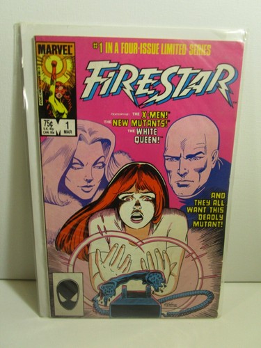 Firestar #1 Marvel Comics 1986 X Men BAGGED BOARDED | eBay