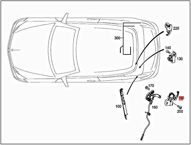 Genuine MERCEDES A207 A209 CLK Convertible E-CLASS Switch 2098202110 | eBay