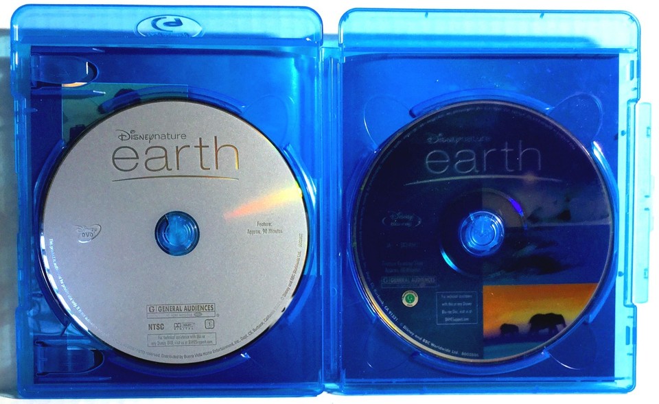 DisneyNature - Earth (Blu-ray/ DVD, 2009, Widescreen) Like New ! | eBay