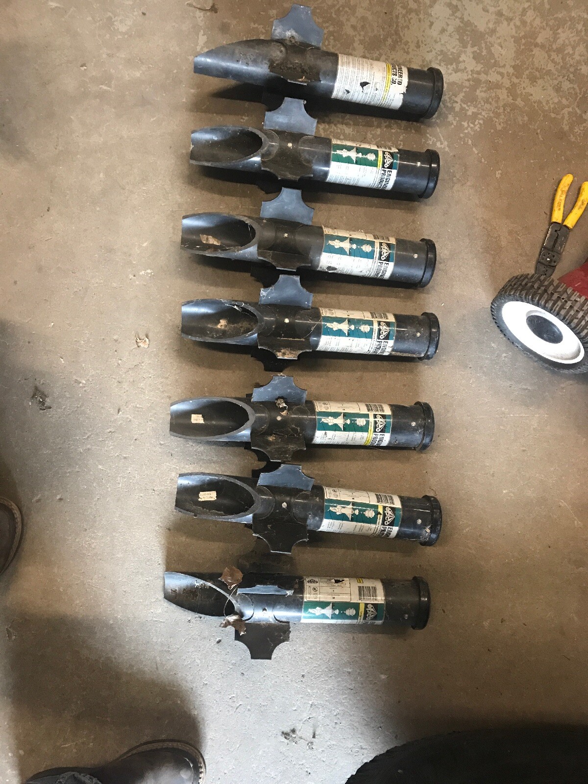 EPCO Engineering Products Landscape Power Post 17.5” Lot Of 7 Free ...