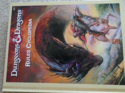 Dungeons & Dragons Rules Cyclopedia Hardcover | eBay