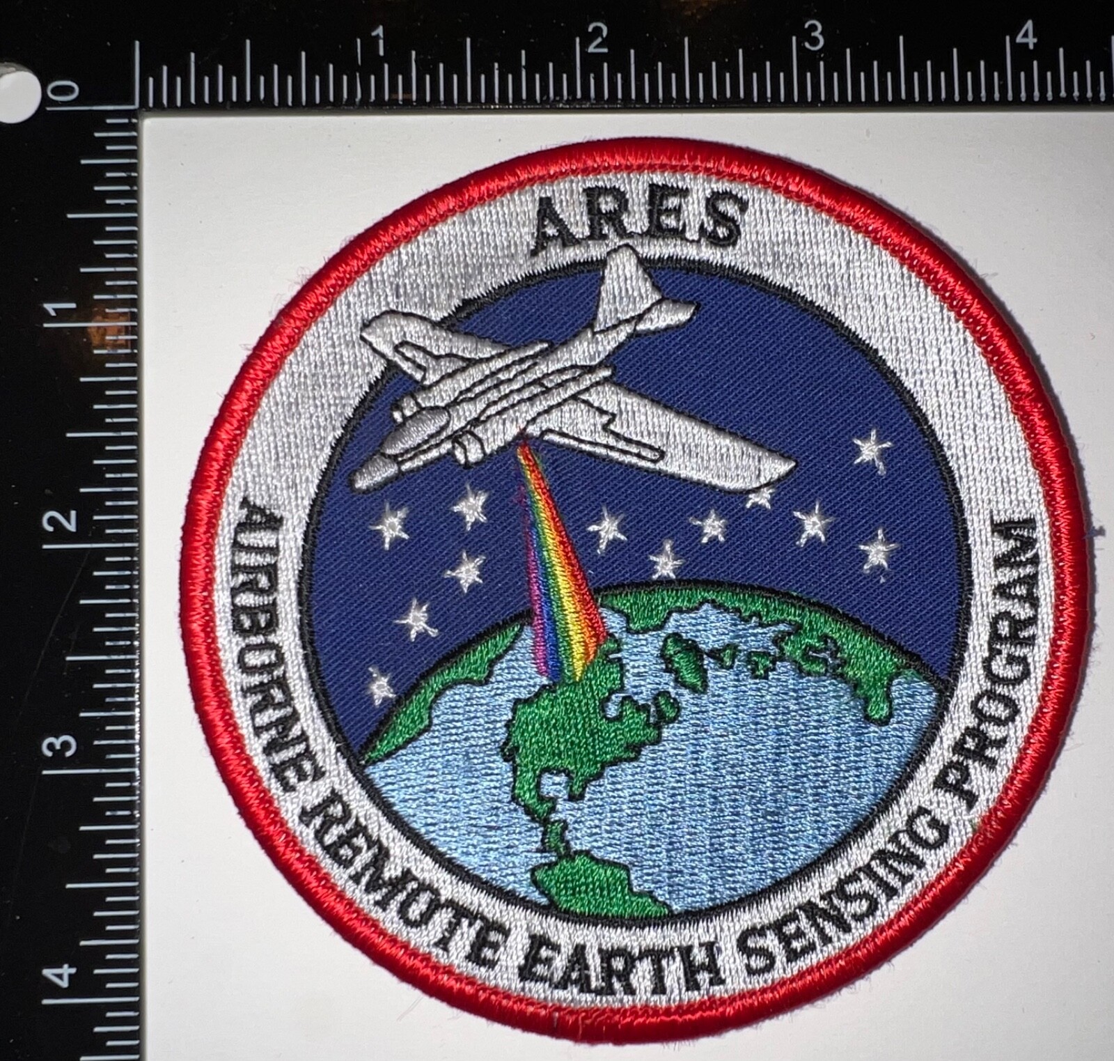 Cold War NASA ARES Airborne Remote Earth Sensing Program Patch | eBay