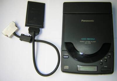 Panasonic Portable CD-ROM Drive KXL-D720 Kit SCSI w/ PCMCIA PC Card ...