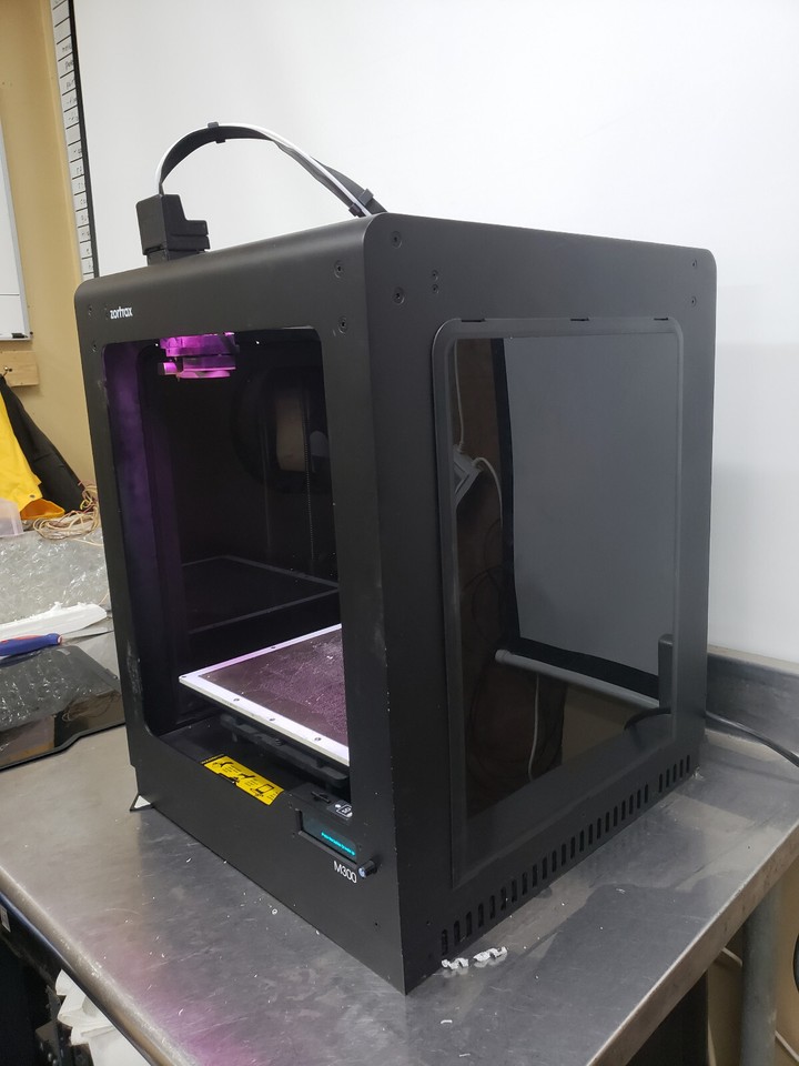 Zortrax M300 Large Format LPD 3D Printer with Auto Heated Bed Leveling ...