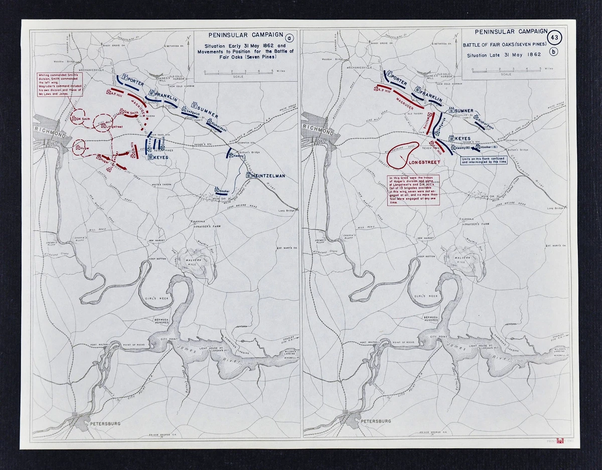 Civil War Blank Battle Map