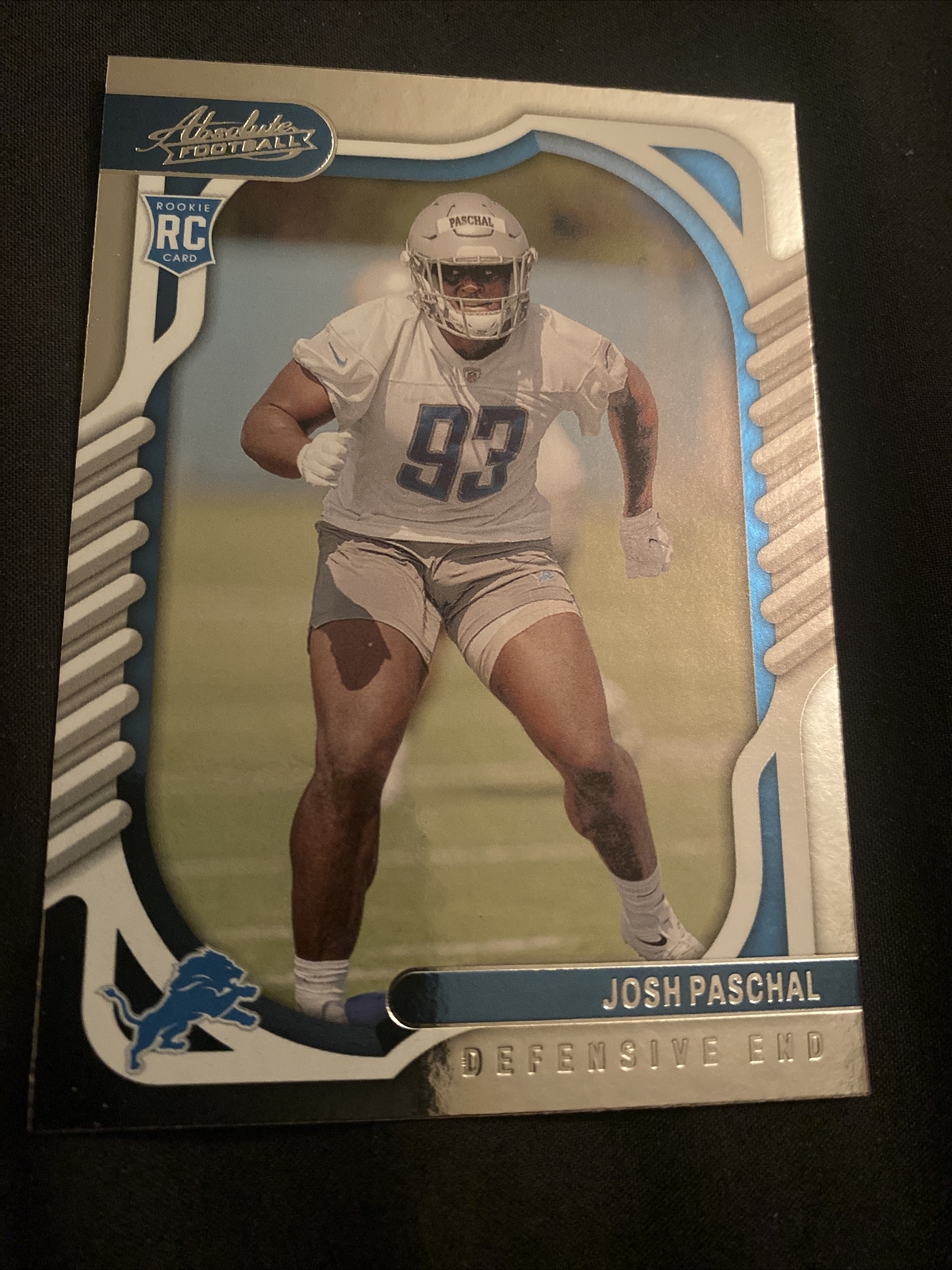 2022 Panini Absolute Football Josh Paschal {RC}#173 DETROIT LIONS | eBay