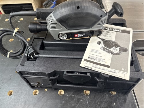 Porter Cable Model 371 Type 2, 2-1/2" x 14" Compact Corded Belt Sander ...