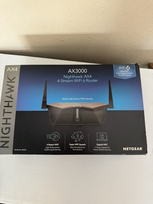 NETGEAR Nighthawk AX3000 4-Stream Dual-Band Wi-Fi 6 Router - RAX35 In ...