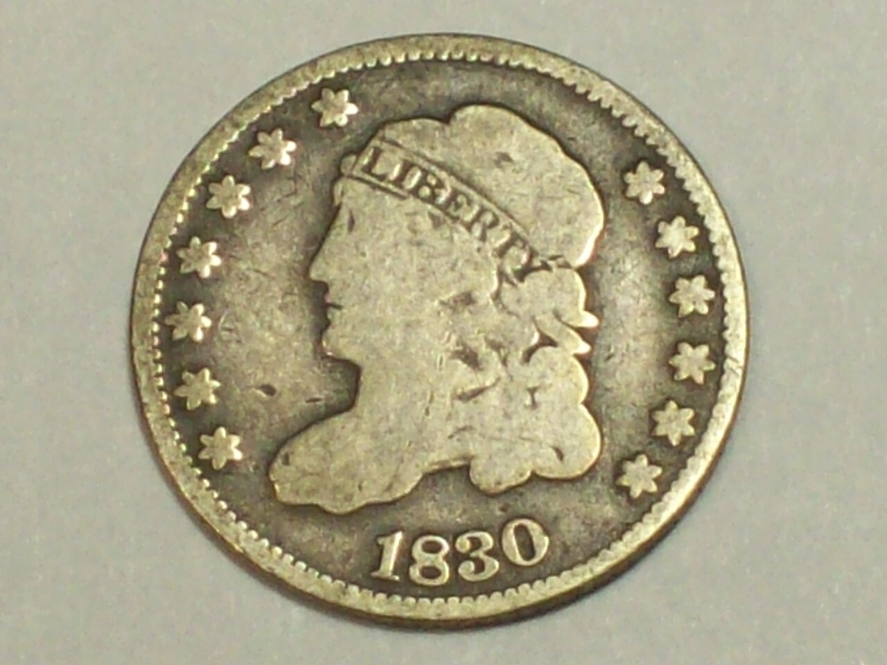 1830 Capped Bust Half Dime VG SN3851 | eBay