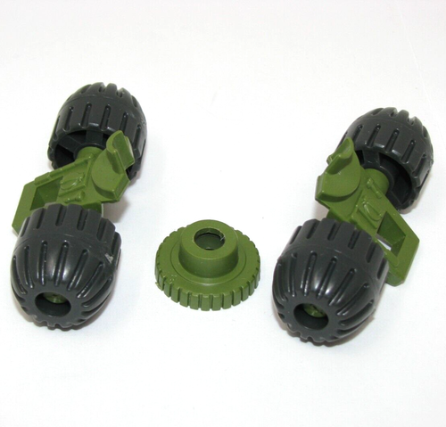 GI Joe Vehicle PAC RAT Machine Gun 2 Wheel sets plus Chassis 1983 ...