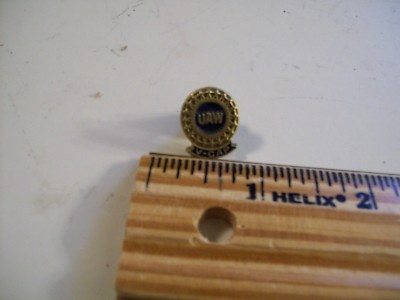 UAW V-CAP Lapel Pin - United Auto Workers Union Community Action ...