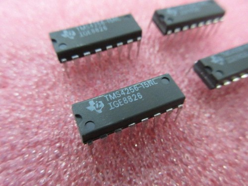 TMS4256-15NL TMS4256 HY41256 HM50256 DRAM Chip 256K-Bit 256Kx1 262,144 ...