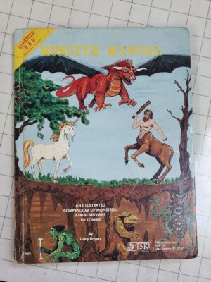Dungeons and Dragons 1st Edition Monster Manual (AD&D) | eBay