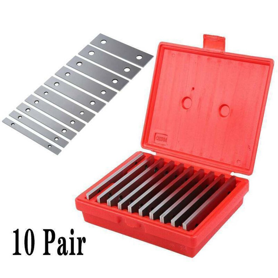 10Pairs 1/8"x 6" Steel Parallels Bars Set Block Precision Milling ...