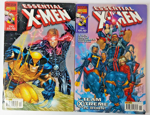 Marvel Essential X-Men Comics issues 102 103 104 105 106 107 108 109 ...