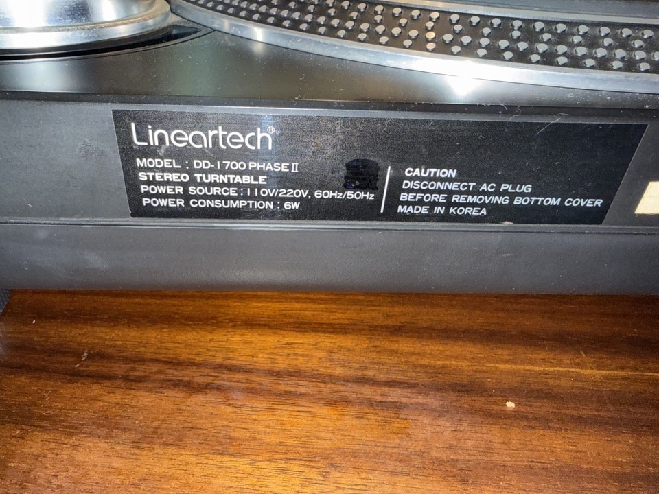 Lineartech DD-1700 Phase II Direct Drive Quick Start System | eBay