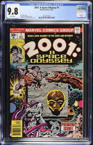 2001: A SPACE ODYSSEY #1 - CGC 9.8 WP - NM/MT - JACK KIRBY | eBay