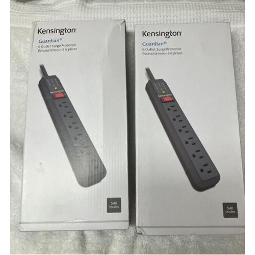 Kensington K38215NA GUARDIAN PREMIUM 15 SURGE STRIP 6 OUTLET | eBay