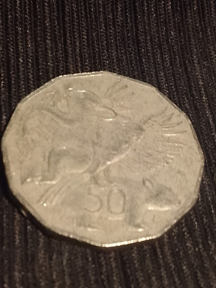 "RARE" 2004 Special Australian 50 Cent Coin " With JS initials and ...