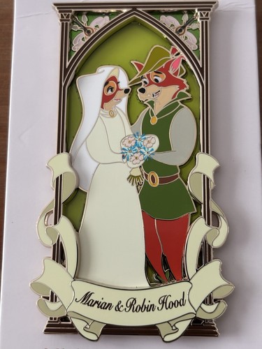 Disney Pin WDI MOG Wedding Robin Hood and Maid Marian LE 300 | eBay