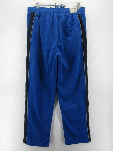 Stacy Adams Tracksuit Men XL Blue Silver Warm Up 2 Piece Mesh Jacket ...