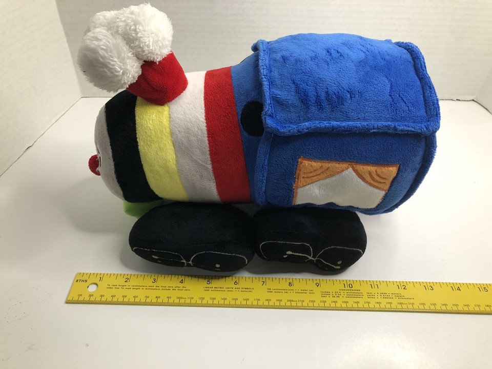 CUDDLE ZOO BUTCH THE TRAIN WOW TOYZ PLUSH STUFFED TOY 13" CHOO CHOO ...