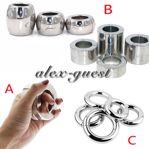 Men Ball Stretcher Weight Heavy Magnetic Stainless Steel Ball ...