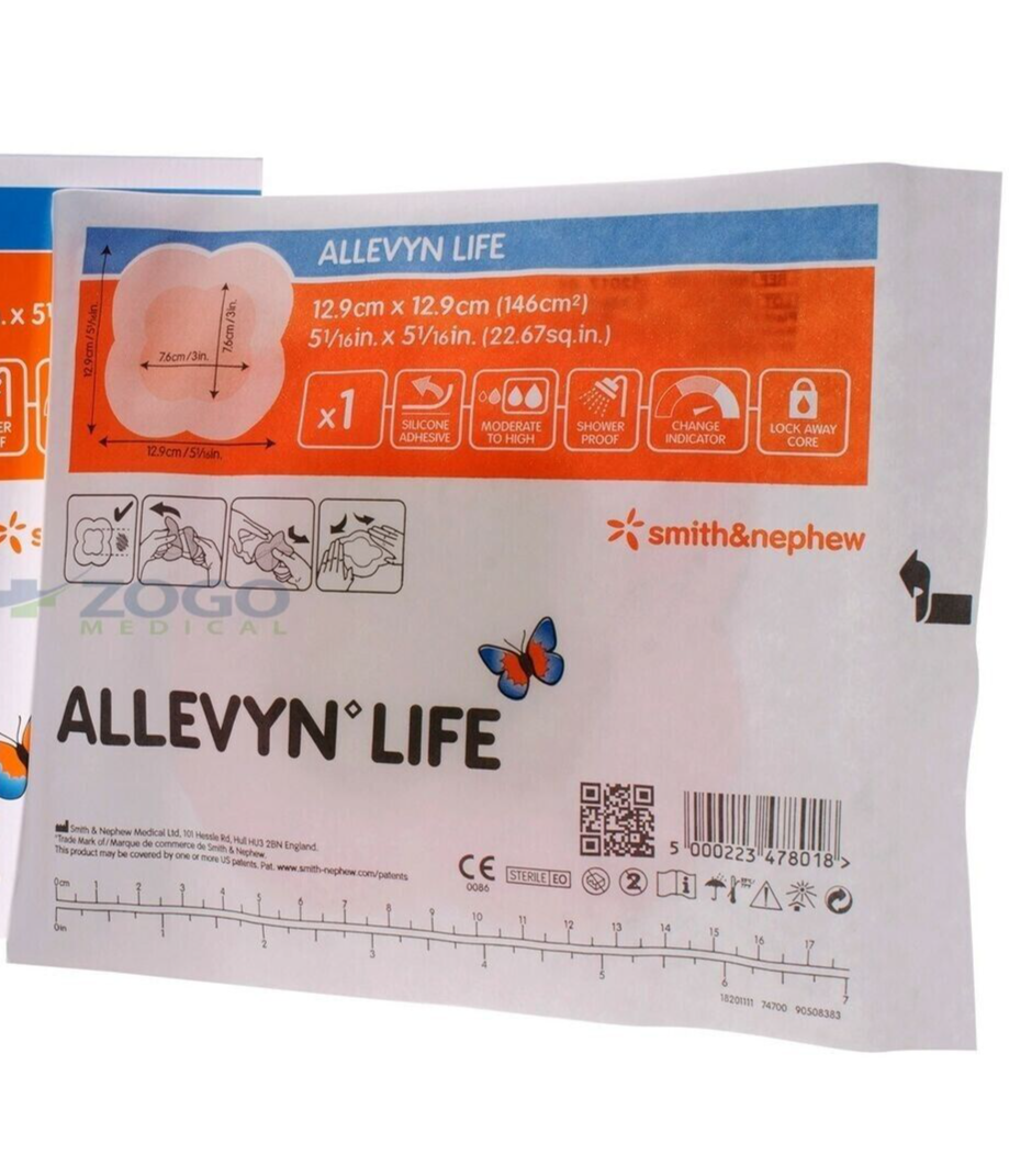 Allevyn Life Foam Dressings 5" x 5" - Lot of 10 - REF: 66801068 | eBay
