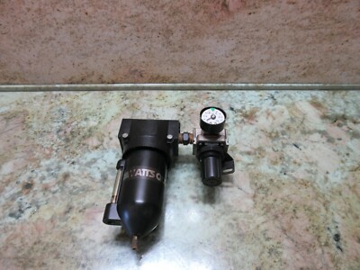 SMC WATTS AIR FILTER REGULATOR AR2500 7~120PSI MAZAK H-500 CNC ...