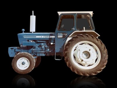 Ford Tractor Model 6600 Sideview New Sign: 18 x 24" USA STEEL XL Size ...