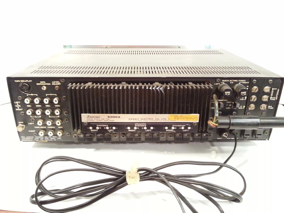 Vintage Sansui 5000A Stereo Receiver with Schematic | eBay