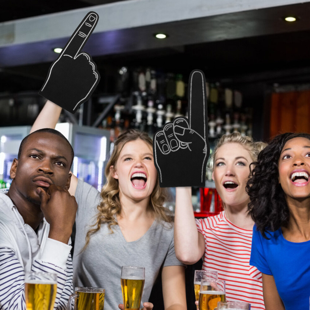 3 Pcs Giant Foam Finger Bulk Pointer Pink Fan Fingers Football Fans | eBay