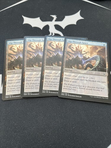 Slip Through Space X4 Magic cards MTG | eBay