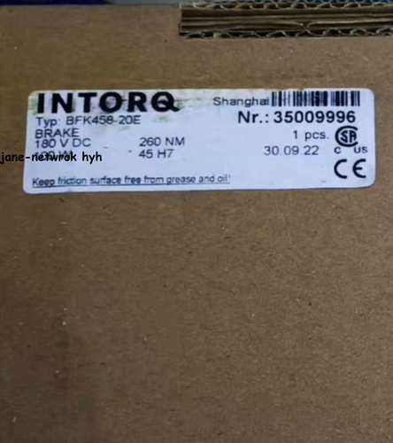 NEW BFK458-20E 180Vdc 100w 260Nm 45mm brake Fedex/DHL | eBay