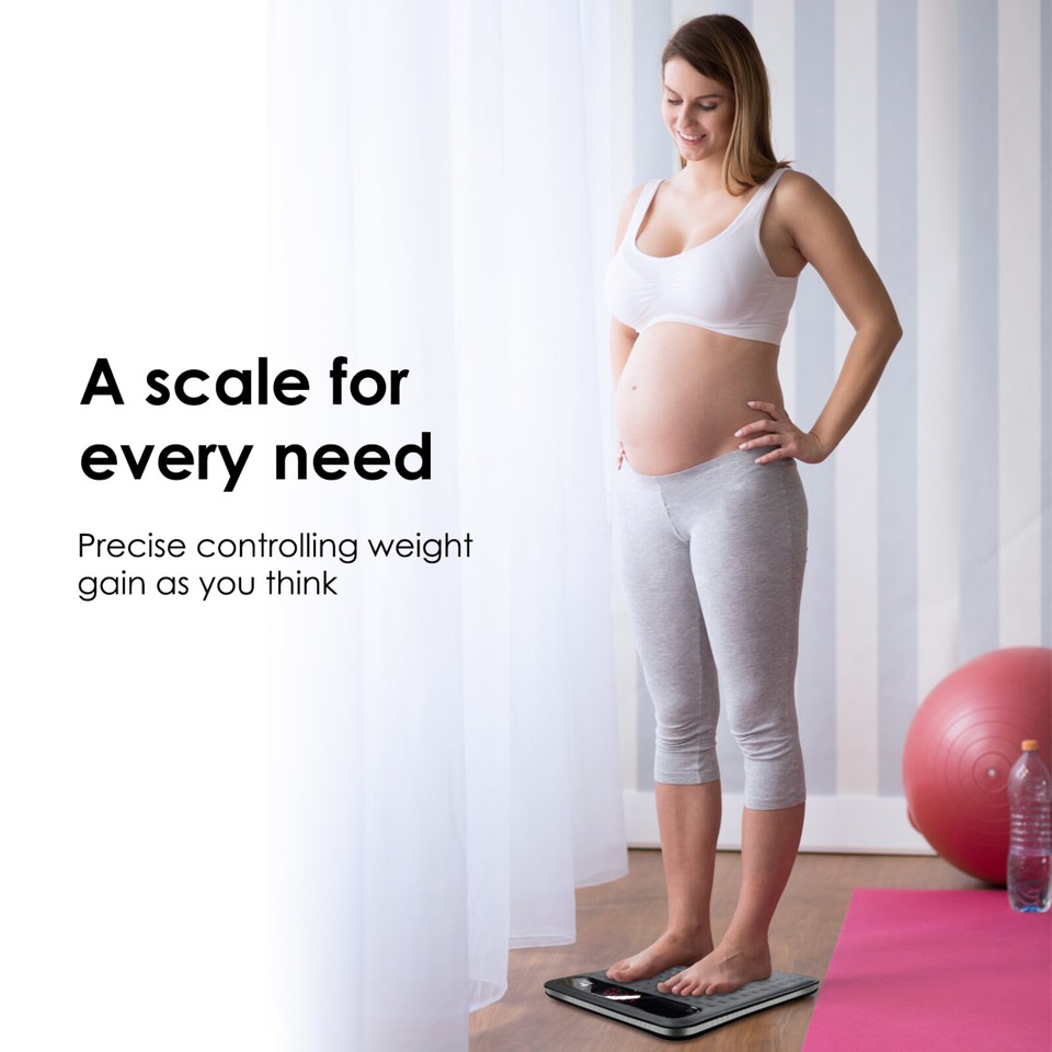 Digital Bathroom Scale Electronic Scale 400LB/180KG Personal Body Weight Scale | eBay