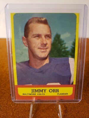 Vintage - 1963 Topps Jimmy Orr #3 - Baltimore Colts Football Card ...