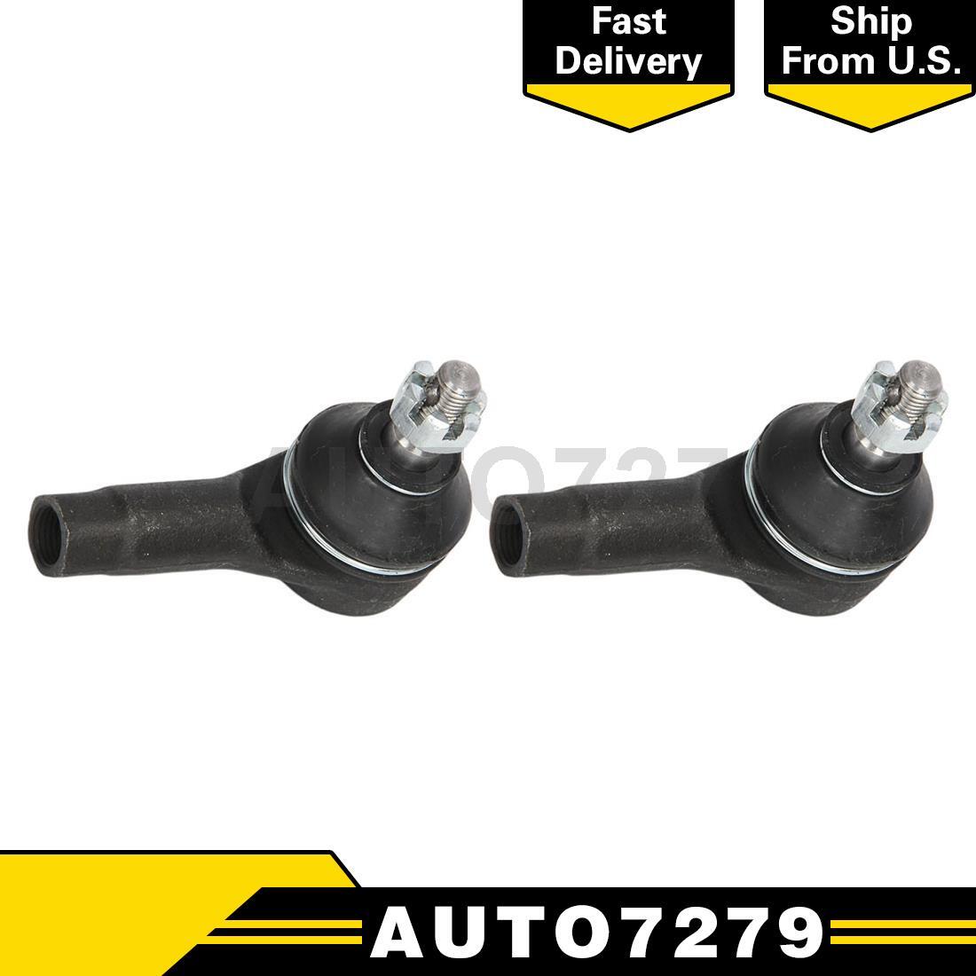 2 Outer Steering Tie Rod End Fits 1993 Asuna Sunfire 1990-1992 Isuzu ...