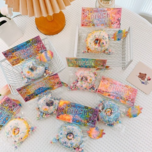 Rainbow Fancy Fake Food Bling Bling Girls Teenage Item Waffles Party ...