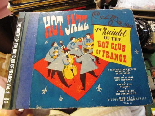 1936 DJANGO REINHARDT - HOT JAZZ Quintet of the HOT CLUB OF FRANCE ...