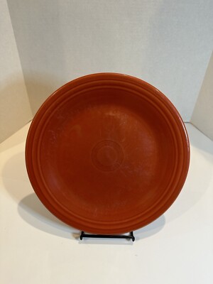 Fiestaware, Dinner Plate, Fiesta Ware Paprika,Burnt Orange, Rust 10.5 ...