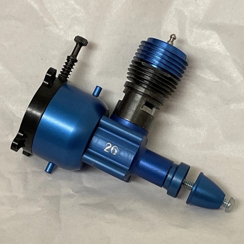 Cox Blue Bullet .049 RC model airplane engine LIMITED EDITION #26 ...