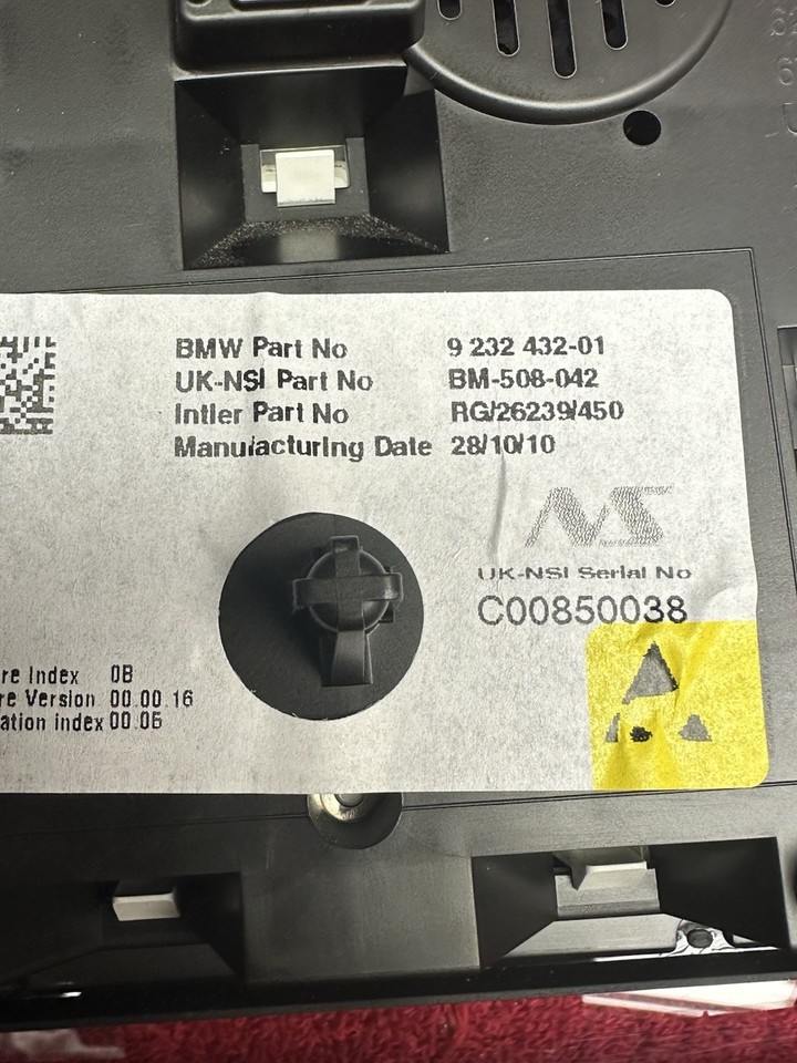 07-15 Mini Cooper S R56 R57 R55 R58 R59 R60 Speedometer Instrument ...