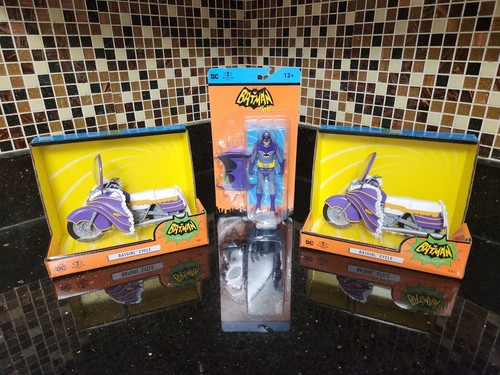 McFarlane DC RETRO 6IN WV10 - BATMAN 66 - SPACE BATMAN & TWO BATGIRL ...