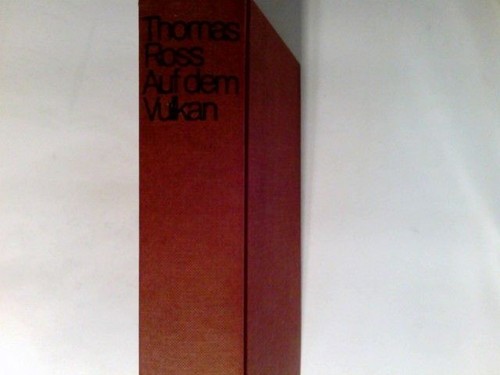 Auf dem Vulkan : Roman. Ross, Thomas: 3455063497 | eBay.de