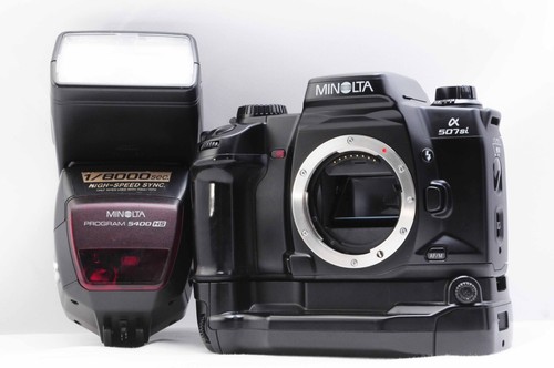 [Excellent +++++] MINOLTA α507si Film camera Body with VC507 and 5400 HS (541) | eBay