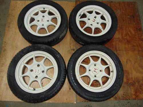 195-55-15 ACURA INTEGRA DC2 B18C TYPE R MAG WHEELS 4X114.3 OFFSET 50 ...