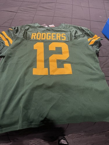 Nike Mens Green Bay Packers Aaron Rodgers #12 Football-NFL Jersey Size ...