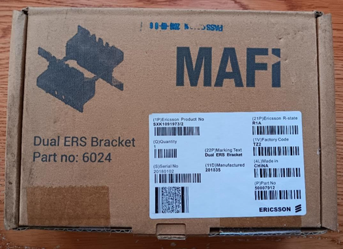 DUAL ERS BRACKET PN 6024 SXK1091973/2 50007912 | eBay