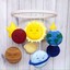 Baby Mobile Planets and Sun Solar System Crib Mobile Space Nursery ...