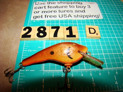 V2871 H WOODEN BALSA BAIT COMPANY BALSA BOOGIE MISSOURI FISHING LURE | eBay